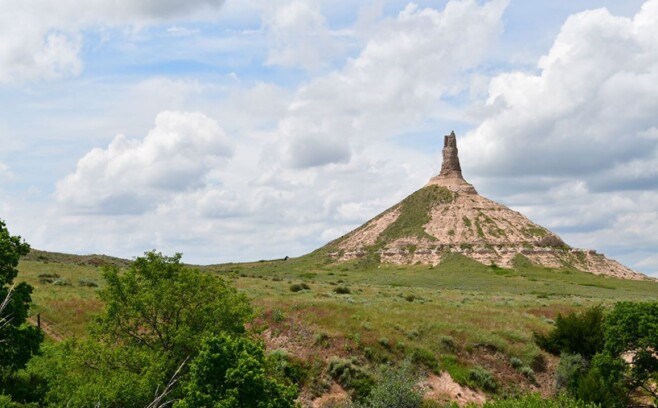 Courthouse & Jail Rocks - Walk to Unlock Nebraska